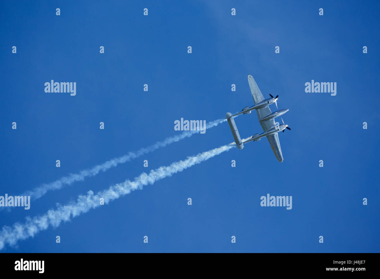 Lockheed P-38 Lightning at the Flying Bulls training camp at Maribor ...