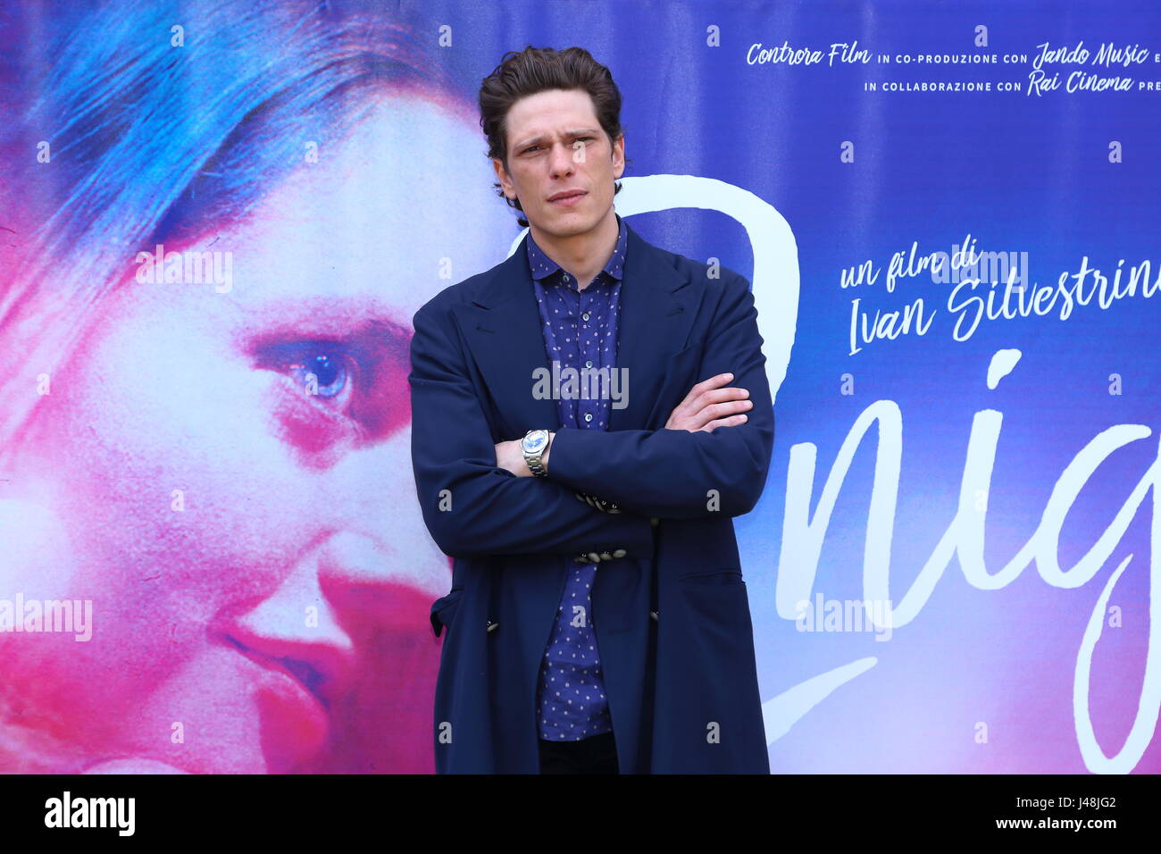Italian actor Matteo Martari during photocall of italian movie "2Night ...