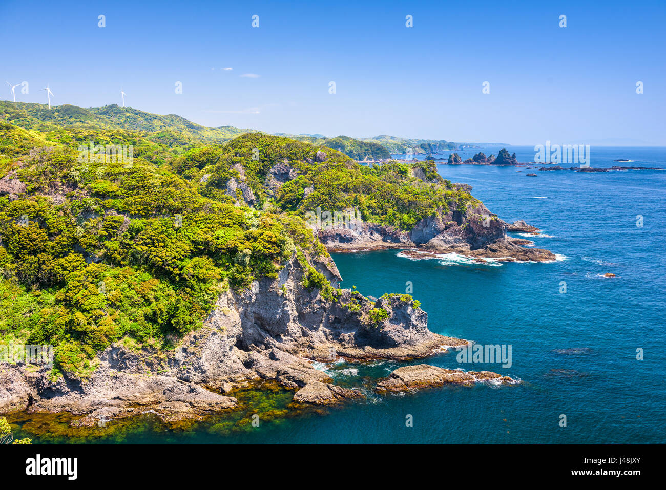 Cape Irosaki, Izu Peninsula, Japanese coast Stock Photo - Alamy