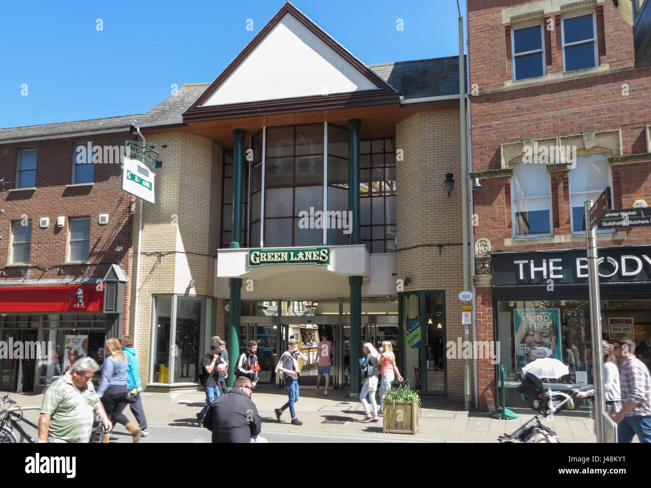 Barnstaple town centre hi-res stock photography and images - Alamy