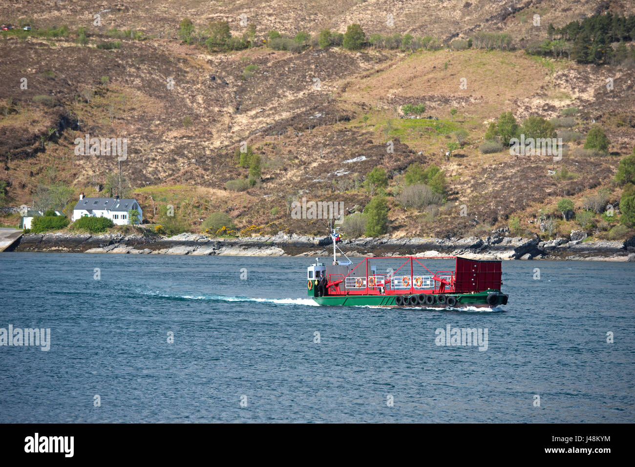 The worlds last working car turntable ferry operating between Glenelg ...