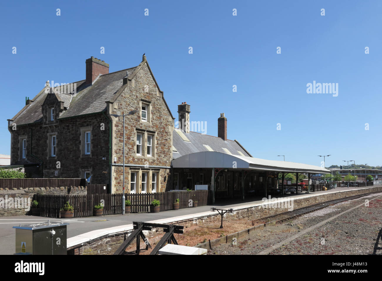 Barnstaple Railway Station, Devon Stock Photo - Alamy