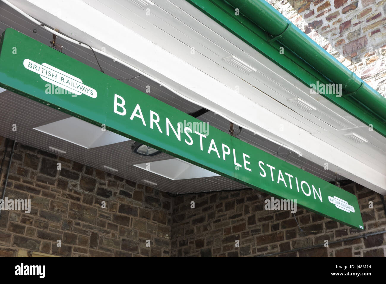 Barnstaple Railway Station, Devon Stock Photo - Alamy