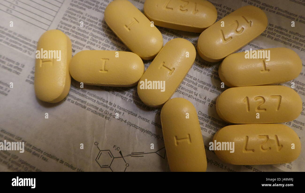 3-in-1 ART tablet composed of efavirenz, lamivudine and tenovir which ...