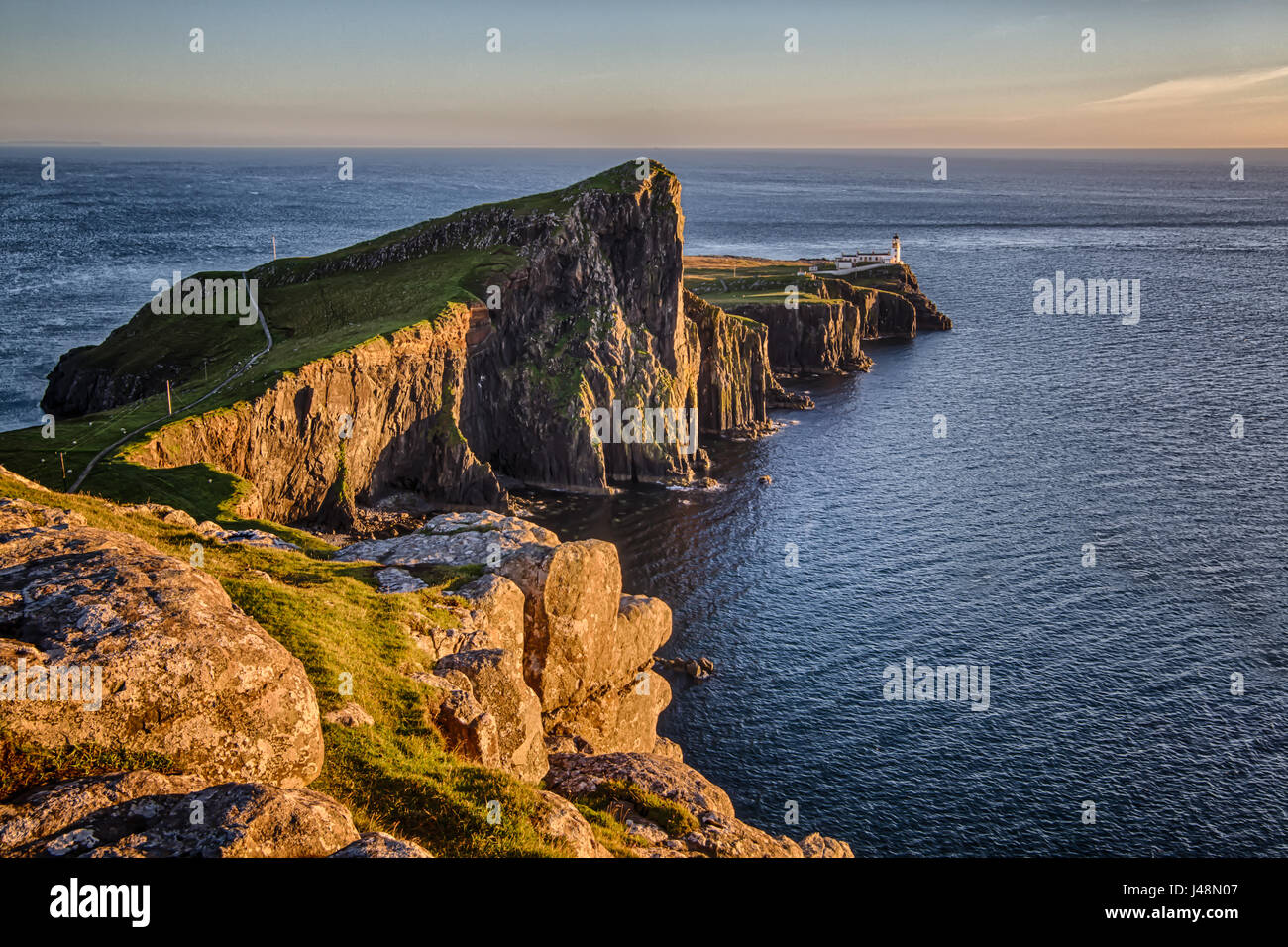Neist Point, Glendale, Isle of Skye Stock Photo - Alamy