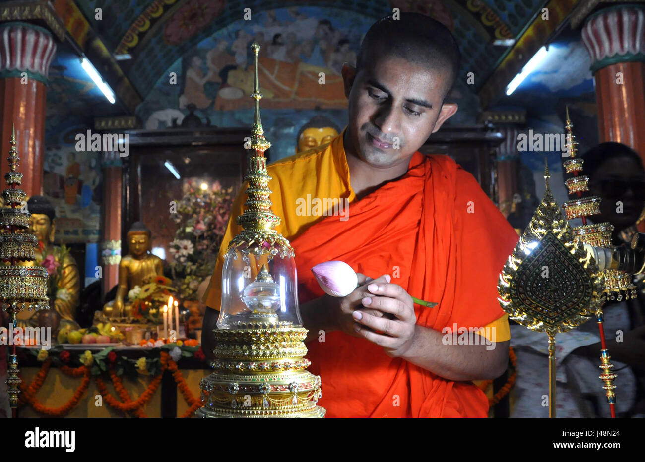Maha Bodhi Society of India displayed Buddha's Relic Casket at Buddhist ...
