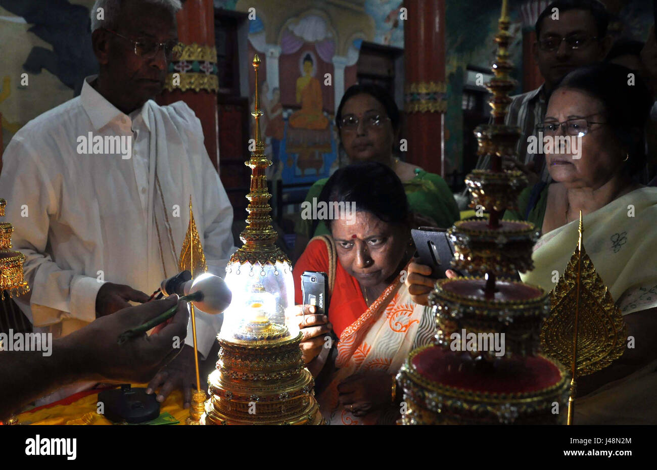Maha Bodhi Society of India displayed Buddha's Relic Casket at Buddhist ...
