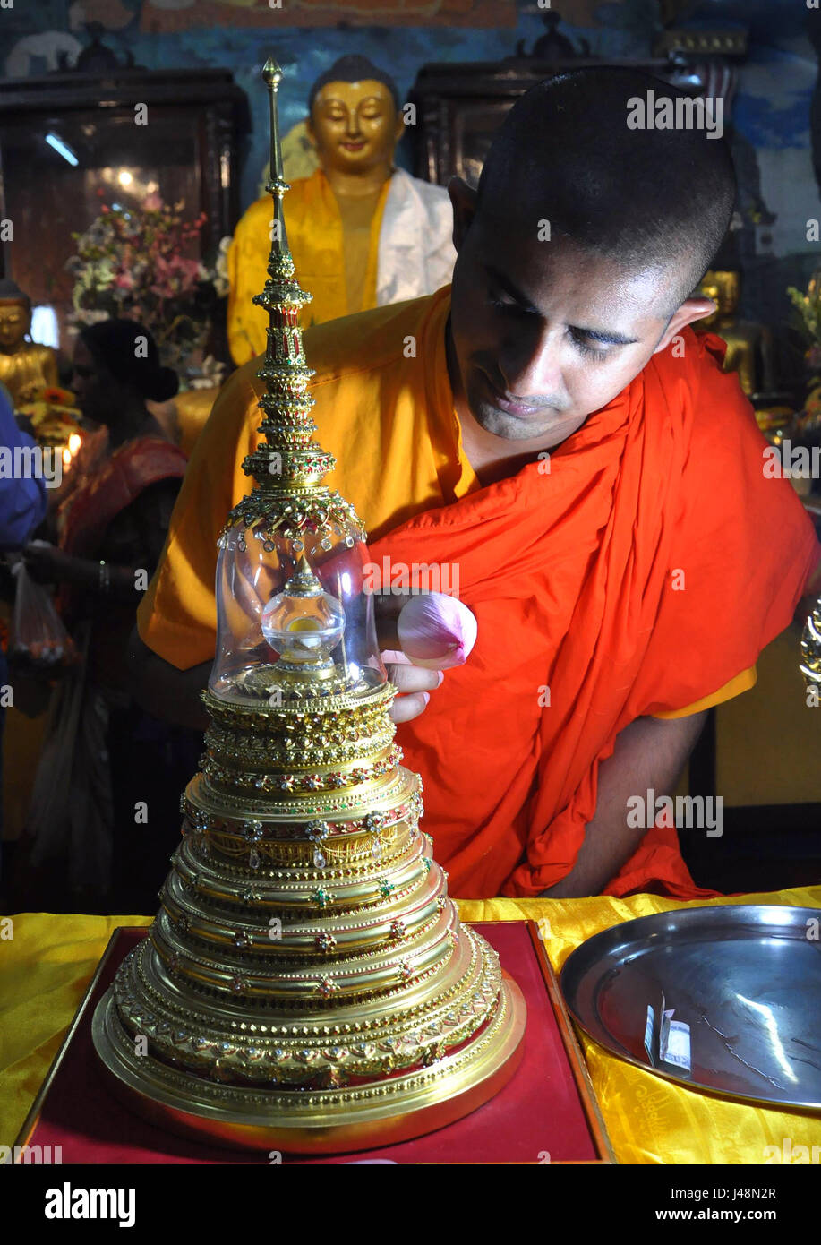 Maha Bodhi Society of India displayed Buddha's Relic Casket at Buddhist ...