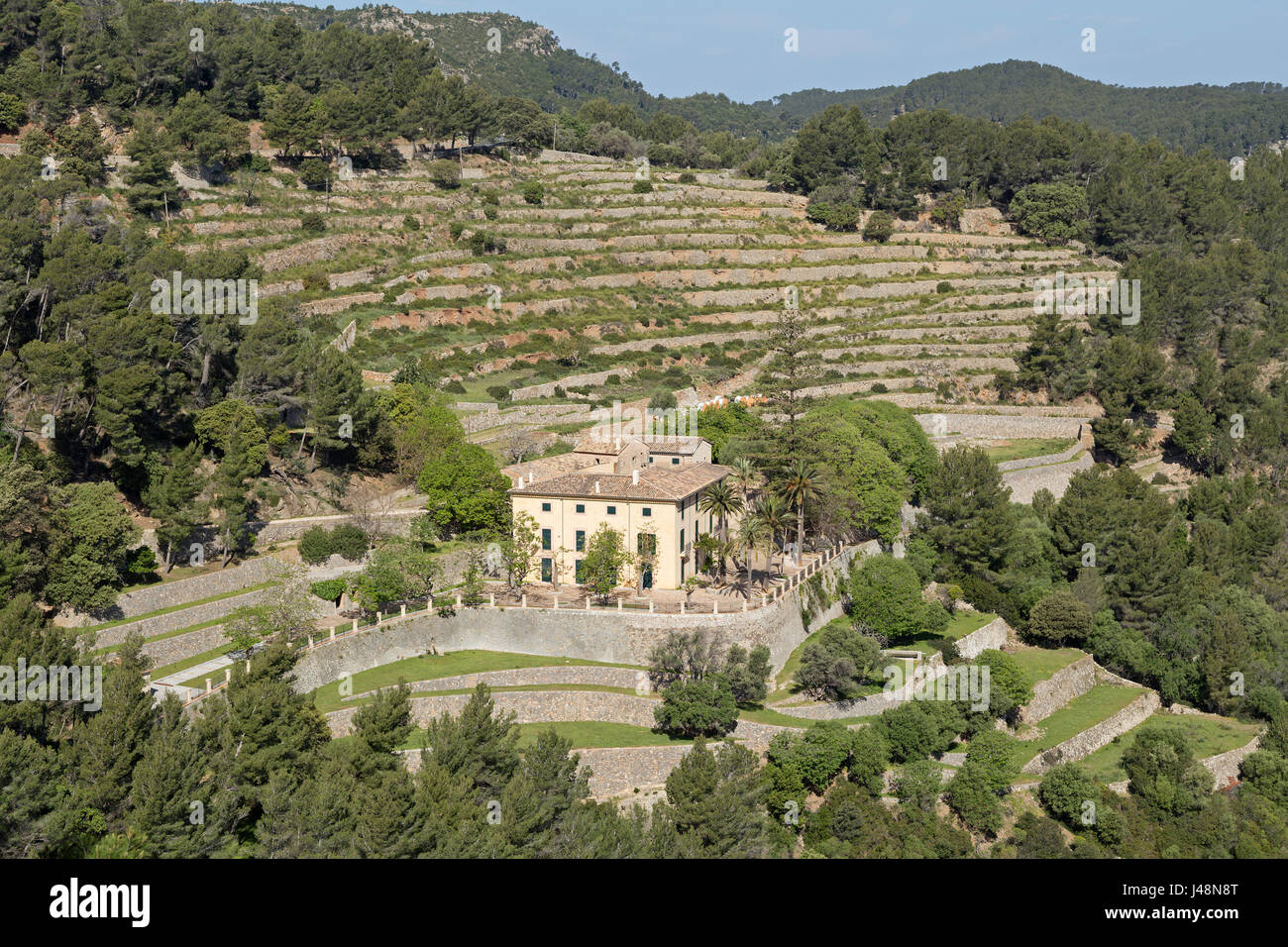 House and terraces hi-res stock photography and images - Alamy
