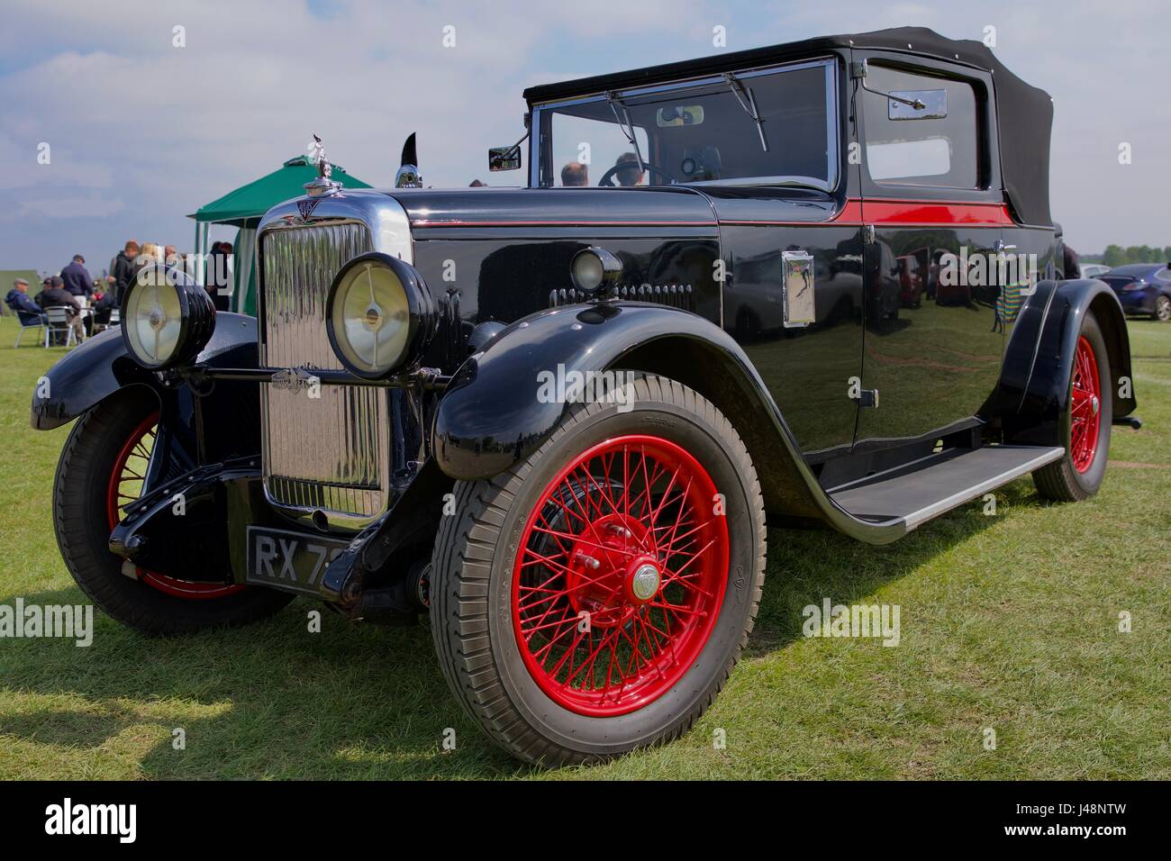1930 Alvis Silver Eagle Stock Photo - Alamy