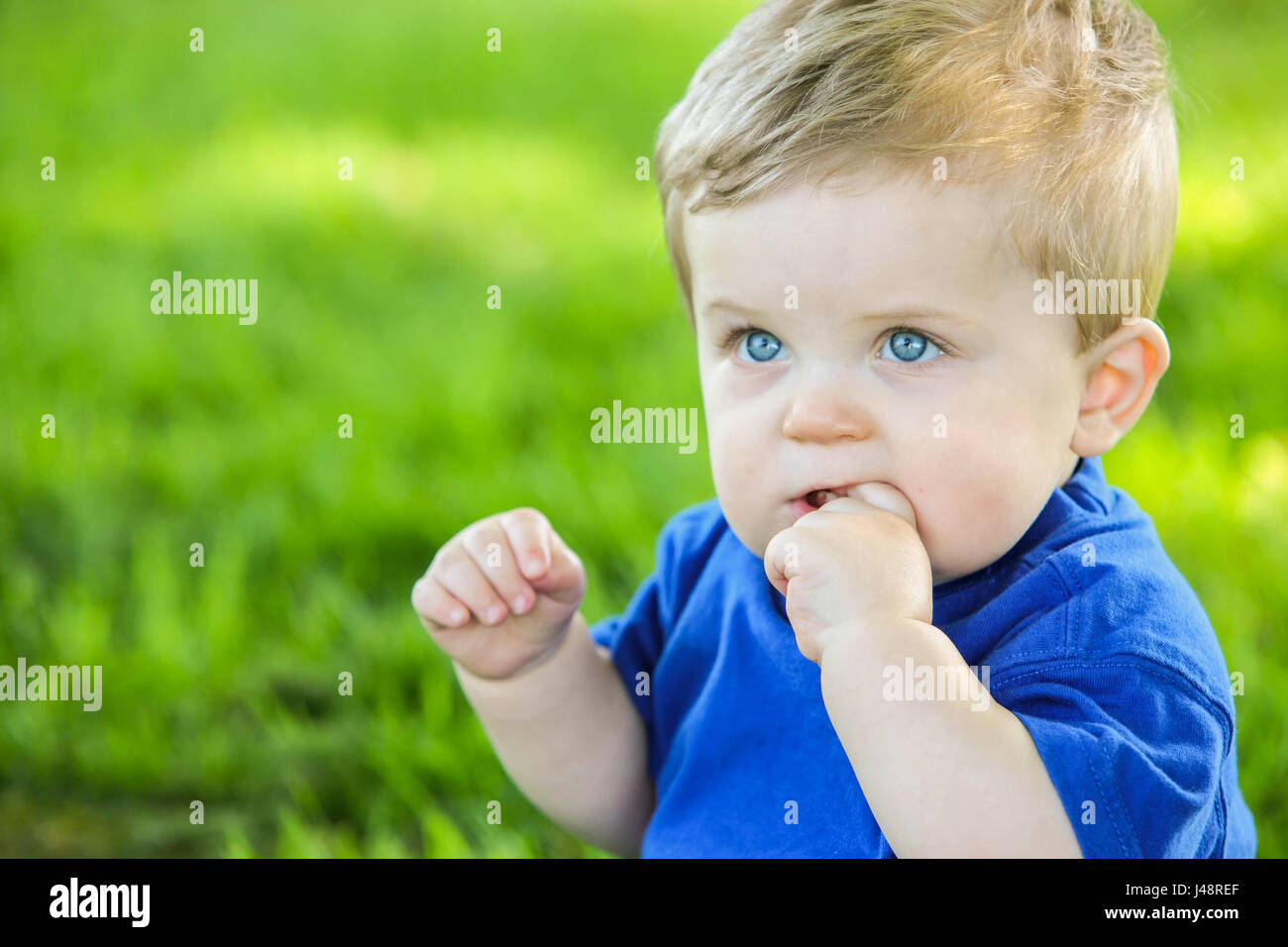 Bright Blue Eyes Boy