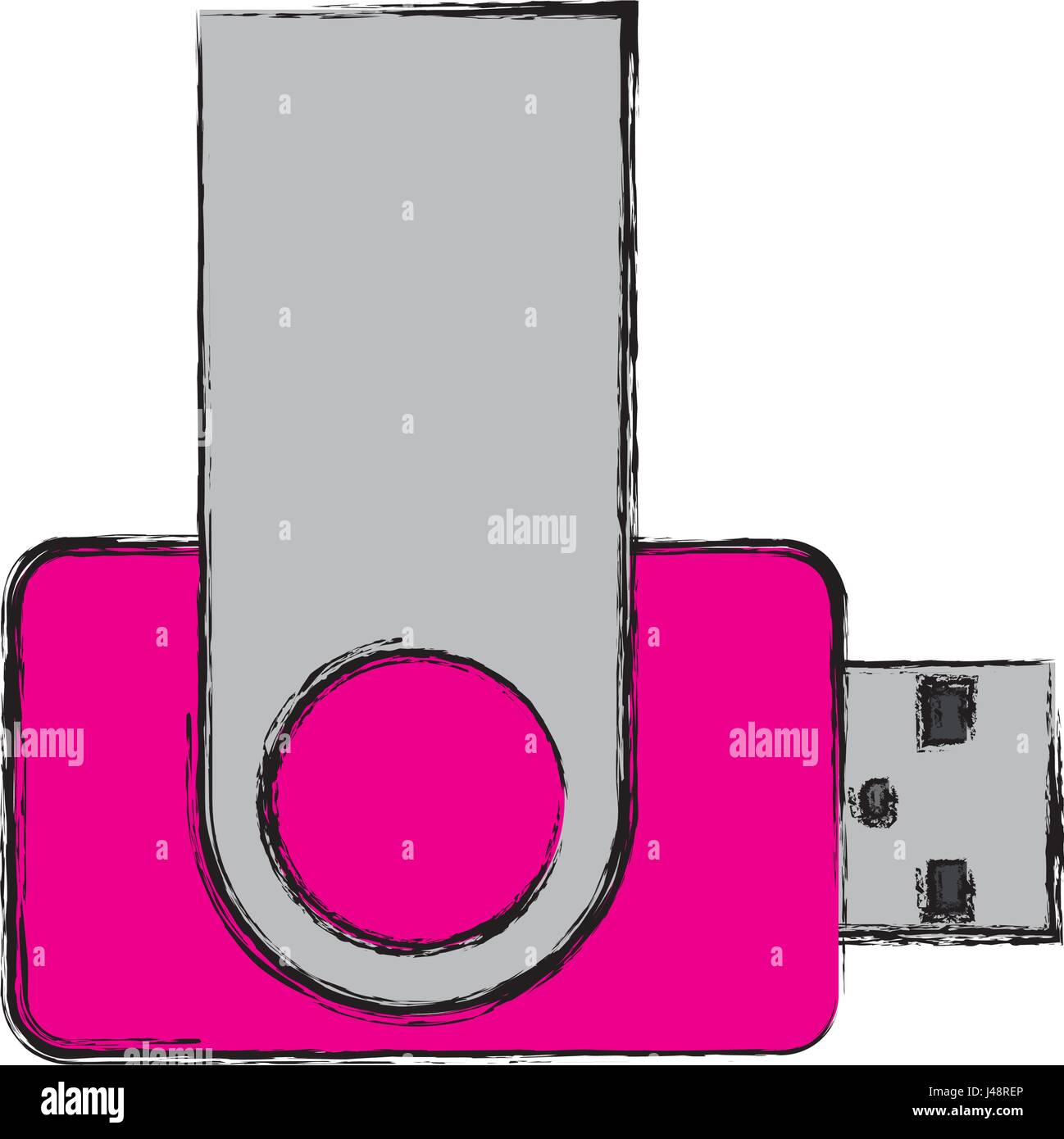 USB connection technology Stock Vector Image & Art - Alamy