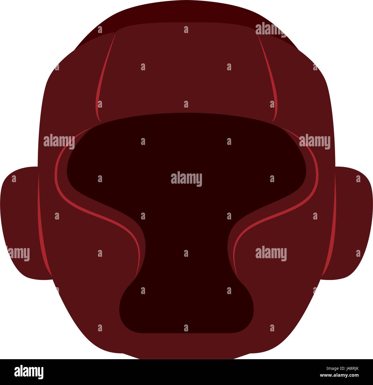 Boxing mask equipment Stock Vector Image & Art - Alamy