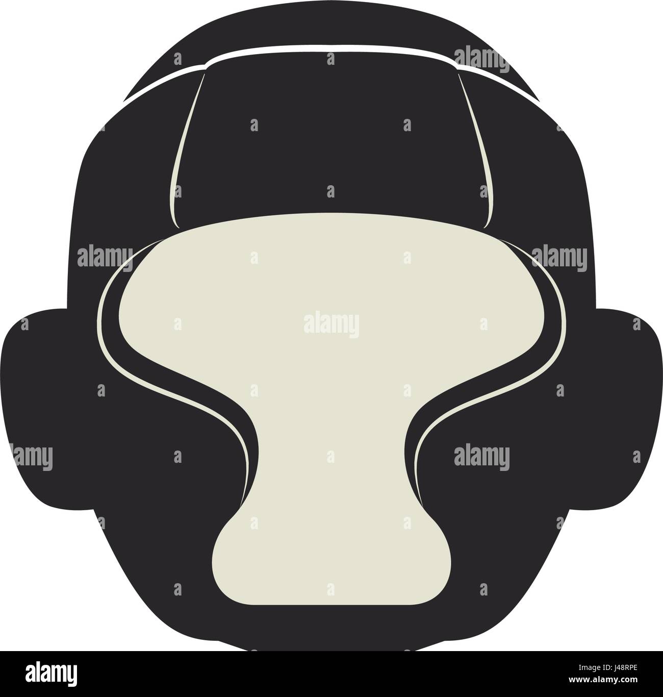Boxing mask equipment Stock Vector Image & Art - Alamy