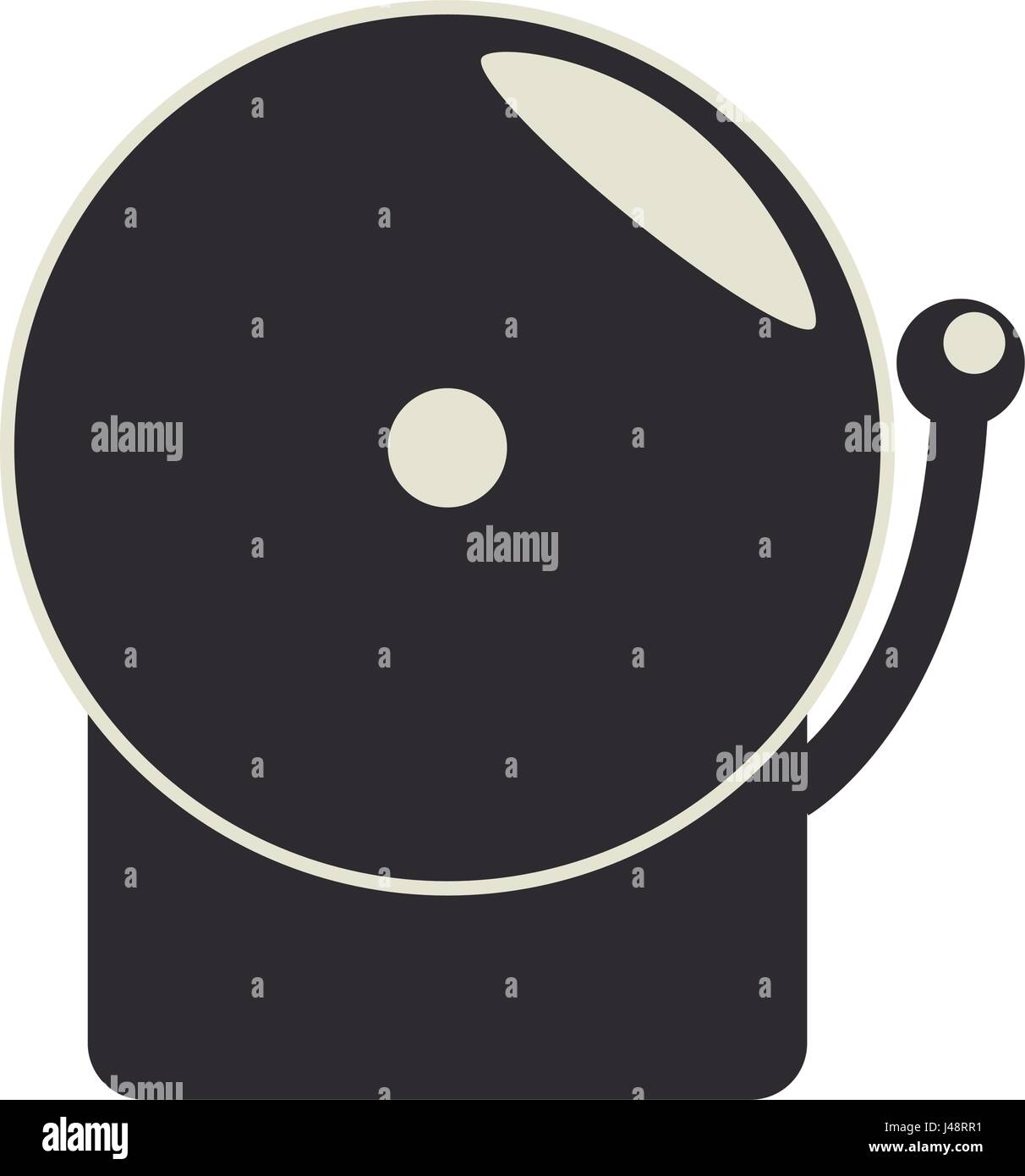 Boxing bell isolated Stock Vector Image & Art - Alamy