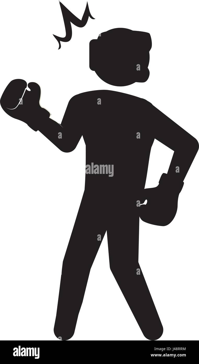 Boxing movement Stock Vector Images - Alamy