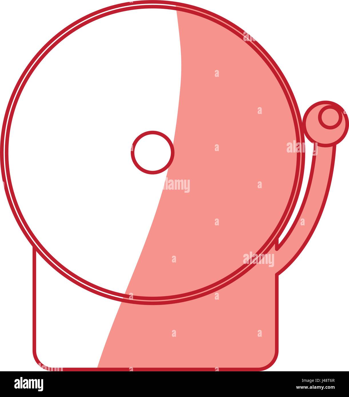 Boxing bell isolated Stock Vector Image & Art - Alamy