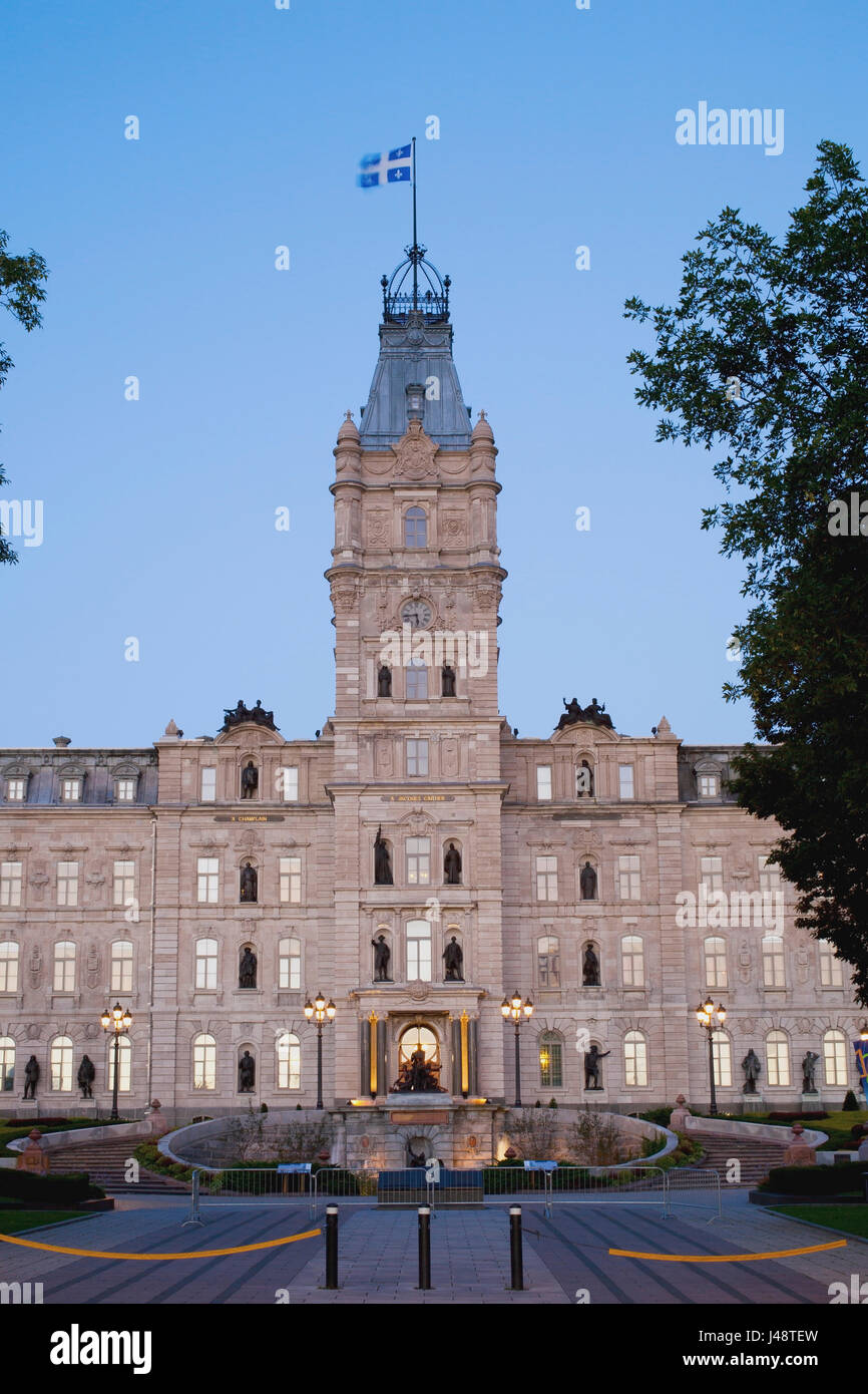 Quebec Parliament Buildings; Quebec, Quebec City, Canada Stock Photo ...