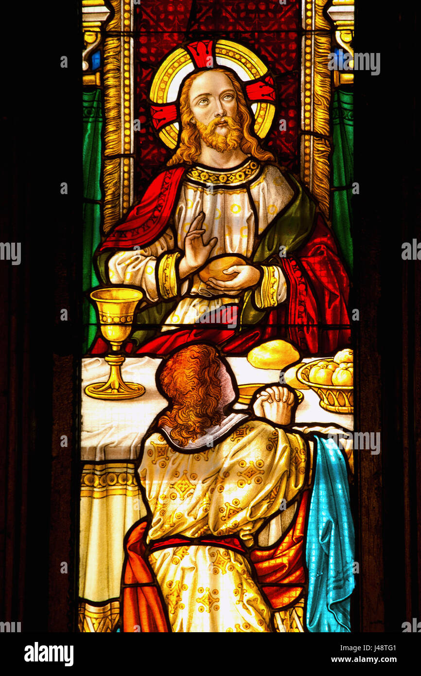 Stained Glass Windows In St. Andrews Presbyterian Church; Quebec City ...