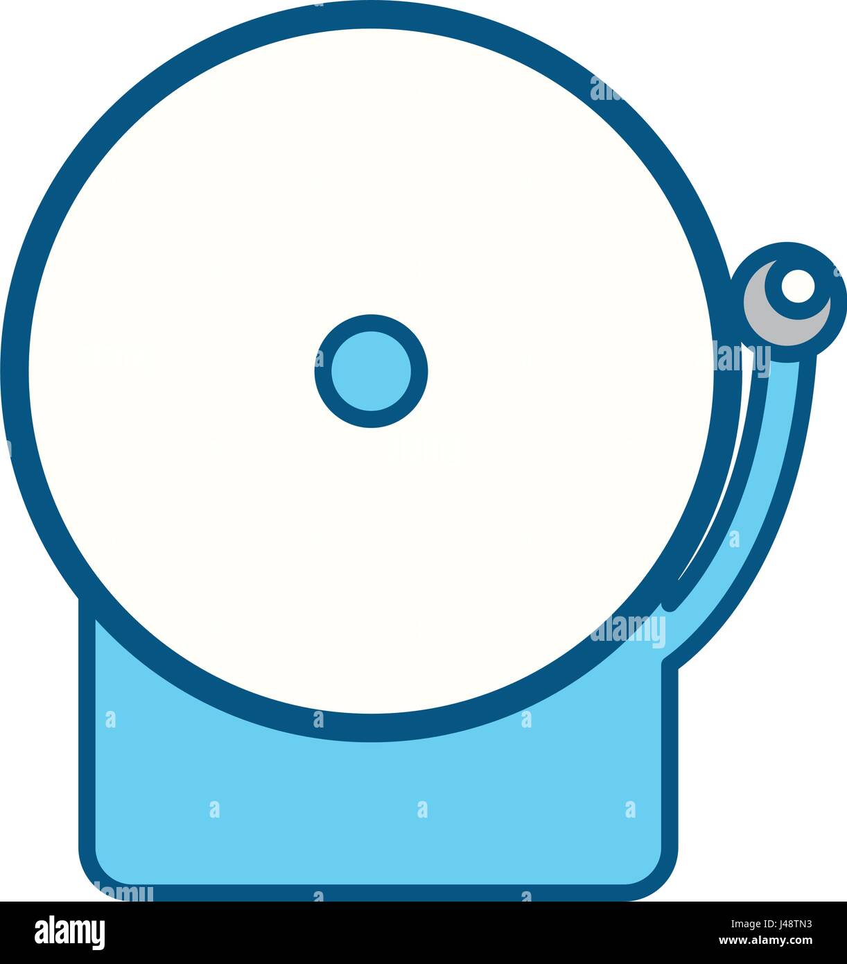 Boxing bell isolated Stock Vector Image & Art - Alamy