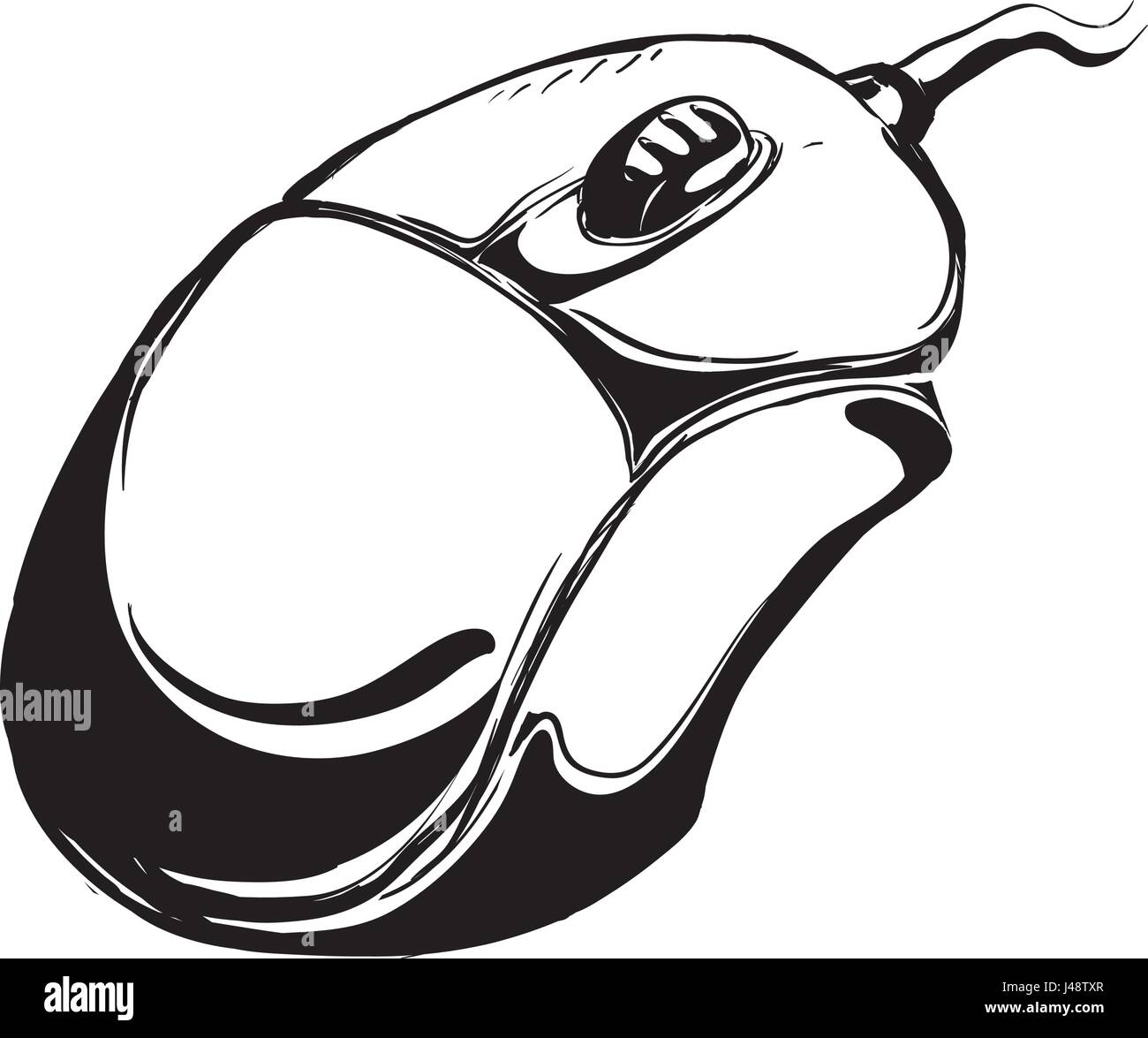 Mouse computer device Stock Vector Image & Art - Alamy