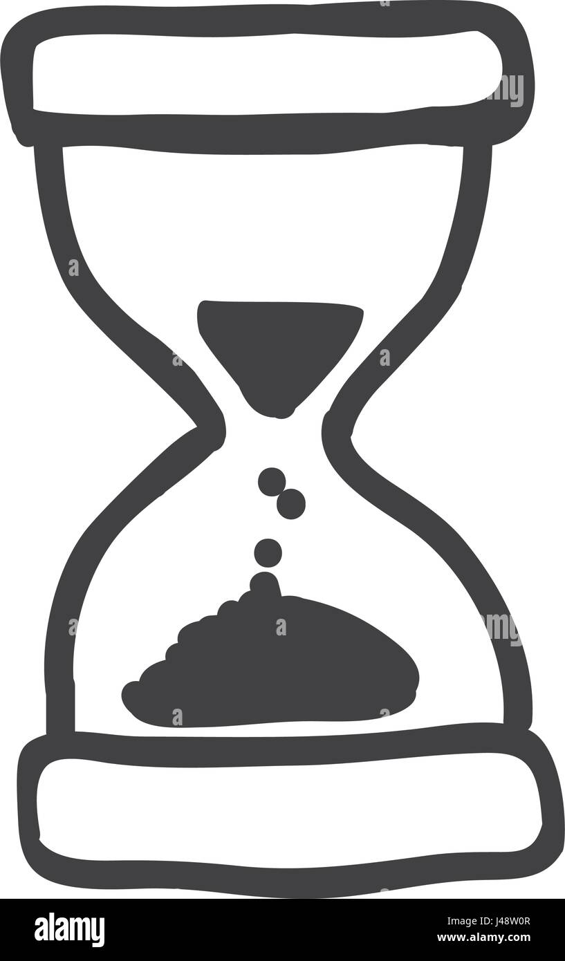 Hourglass sand time Stock Vector Image & Art - Alamy