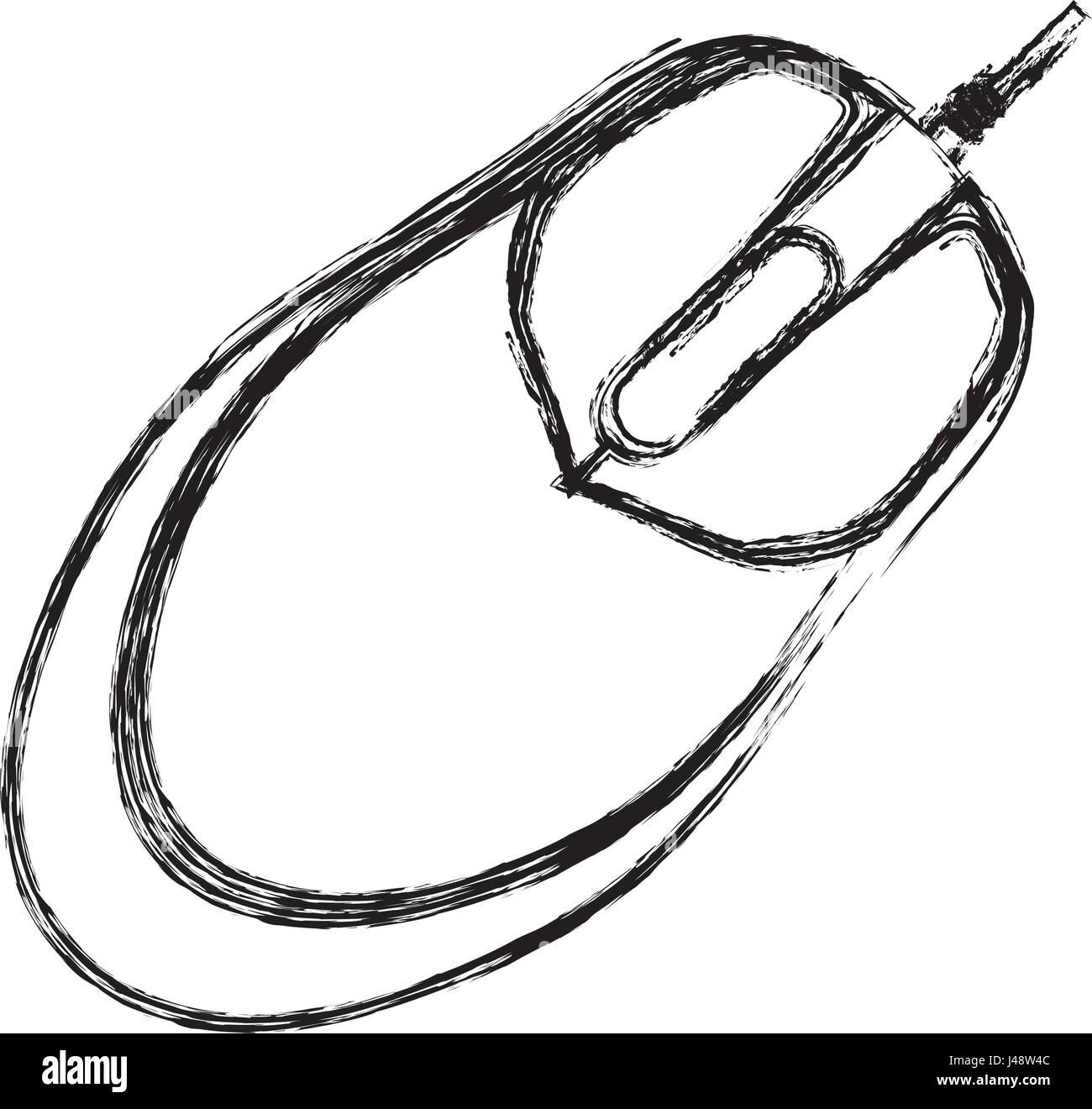 Mouse computer device Stock Vector Image & Art - Alamy