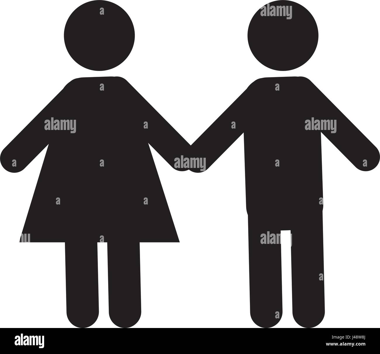 pictogram couple icon Stock Vector Image & Art - Alamy