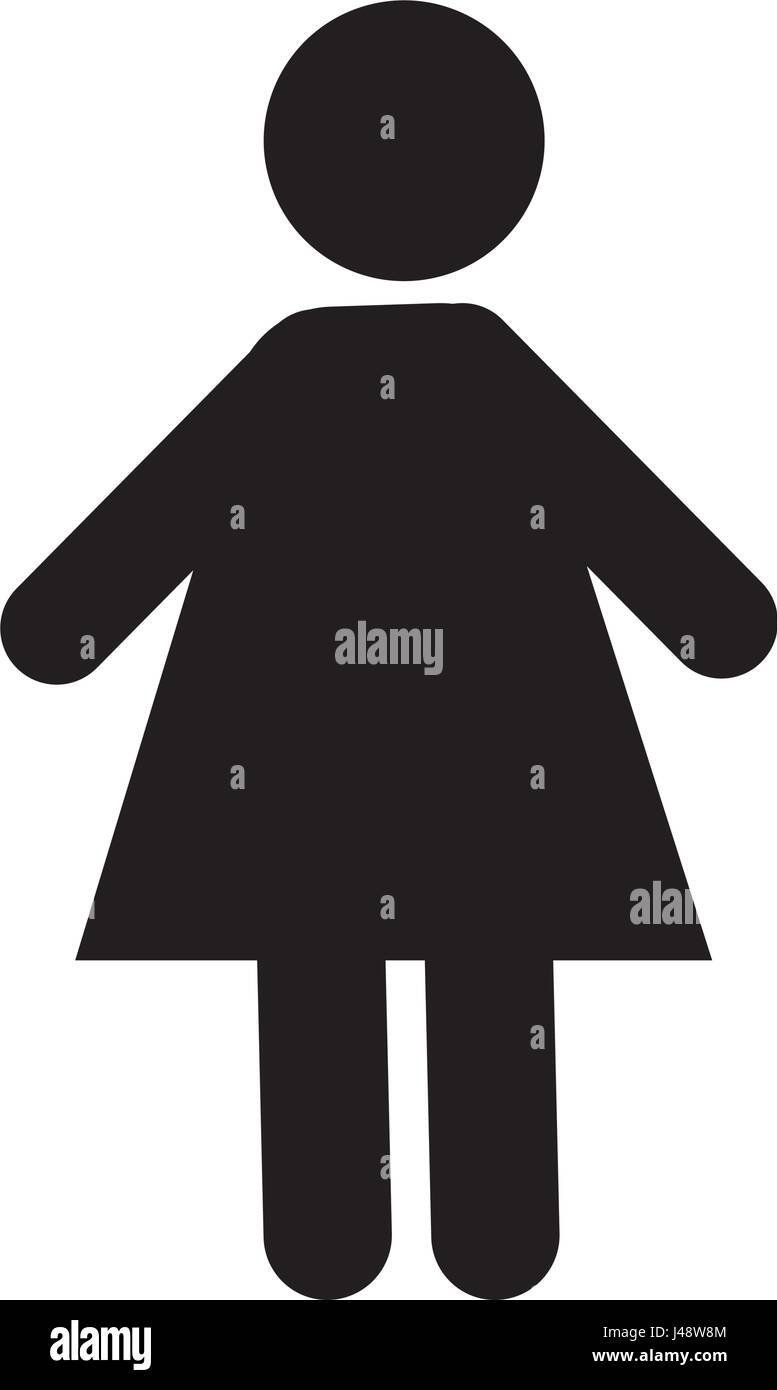 pictogram woman icon Stock Vector Image & Art - Alamy