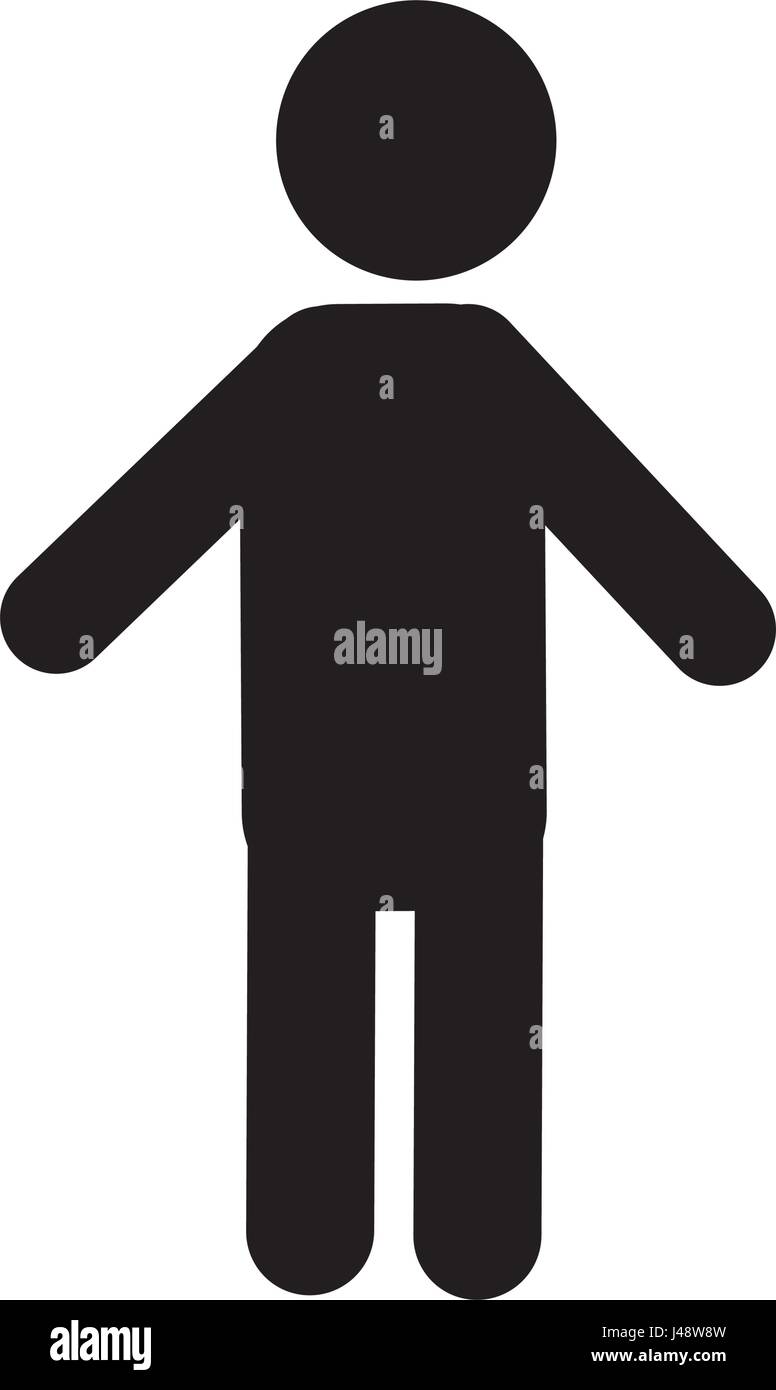 pictogram man icon Stock Vector Image & Art - Alamy