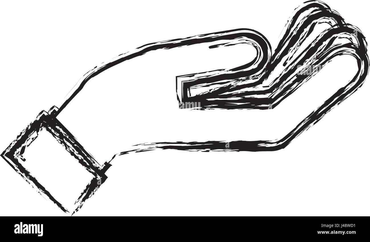 human hand icon Stock Vector Image & Art - Alamy