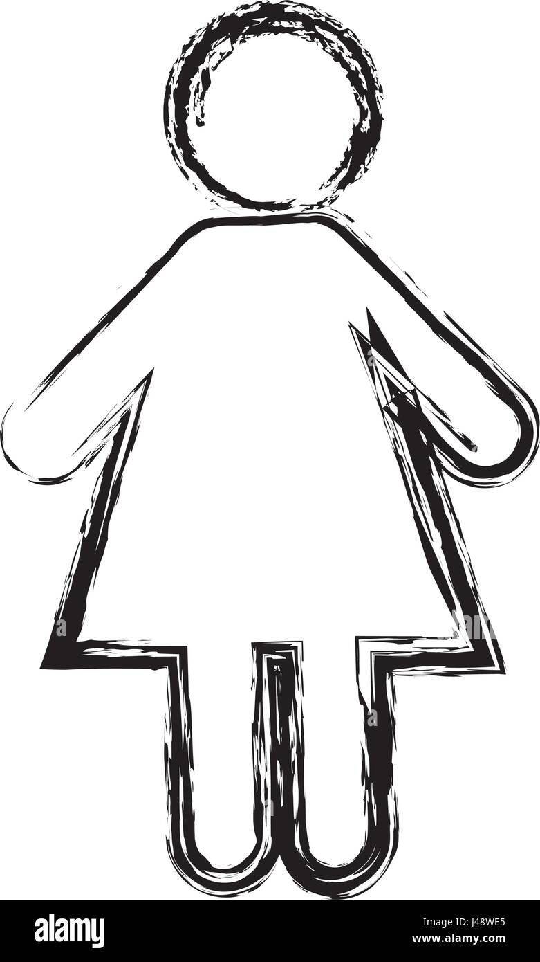 pictogram woman icon Stock Vector Image & Art - Alamy