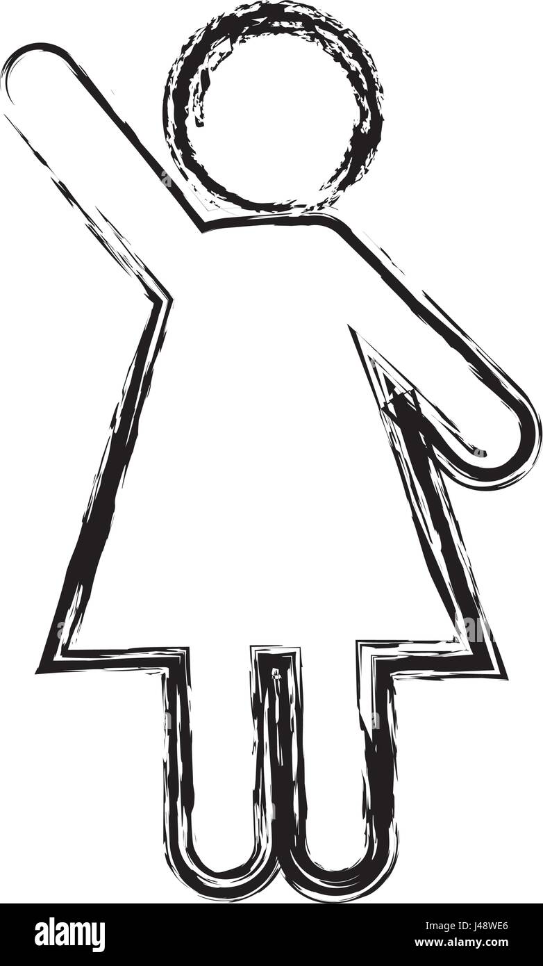 pictogram woman icon Stock Vector Image & Art - Alamy