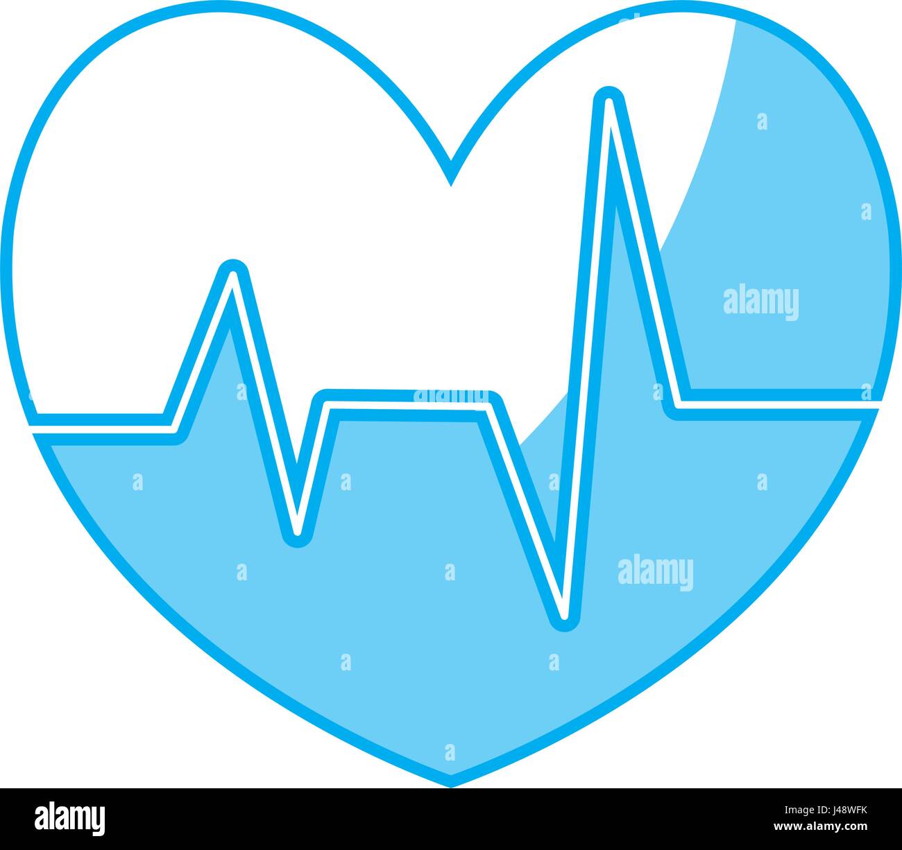 cardio heart icon Stock Vector Image & Art - Alamy