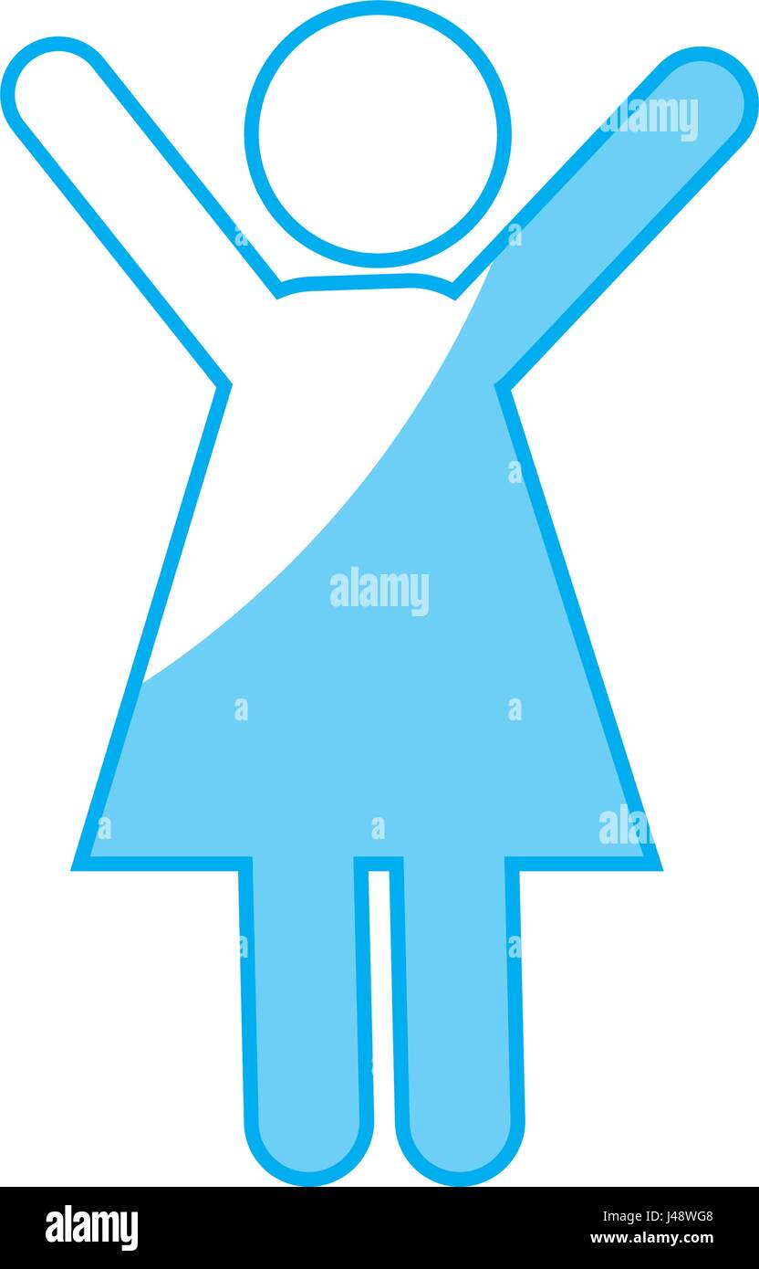 pictogram woman icon Stock Vector Image & Art - Alamy