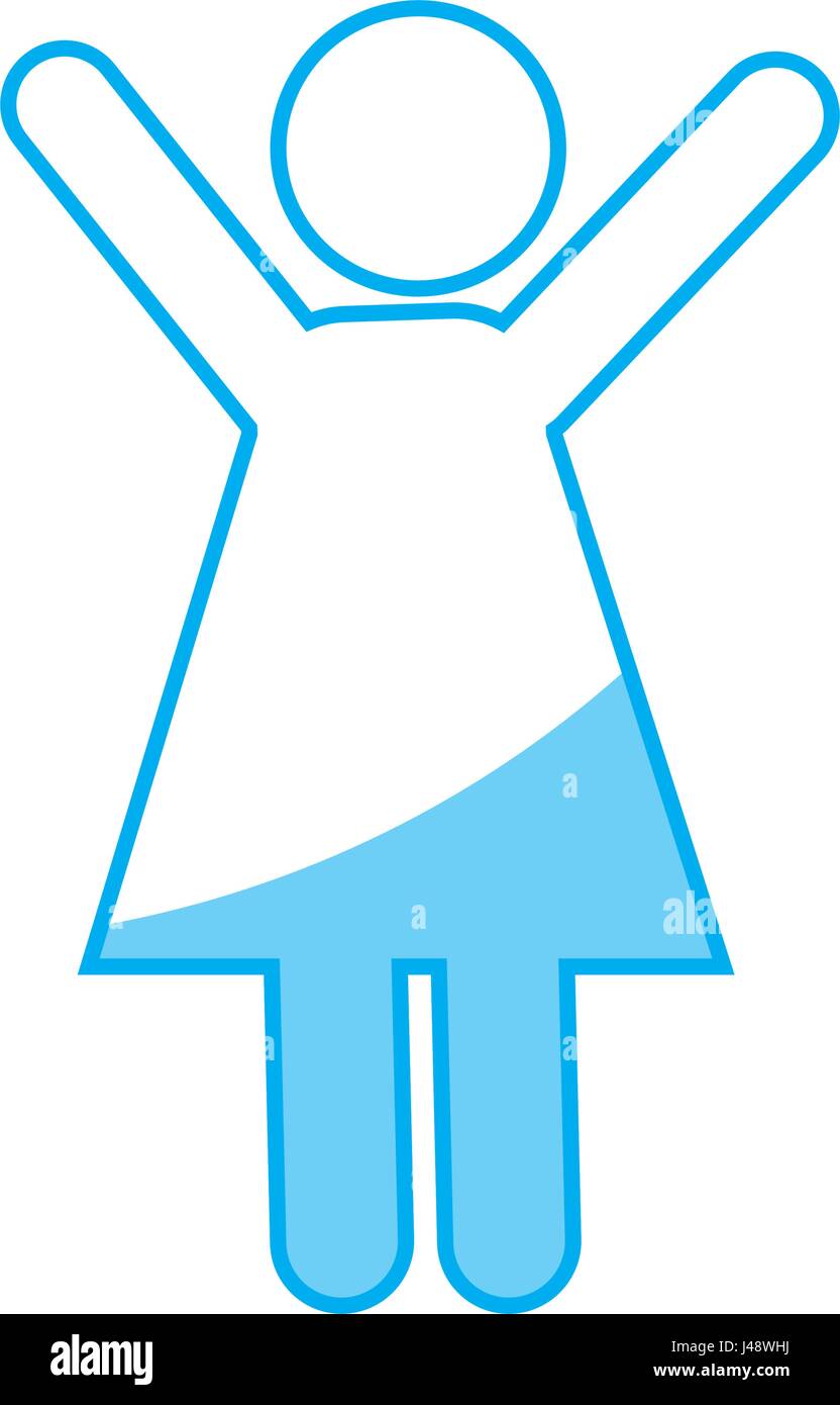 pictogram woman icon Stock Vector Image & Art - Alamy