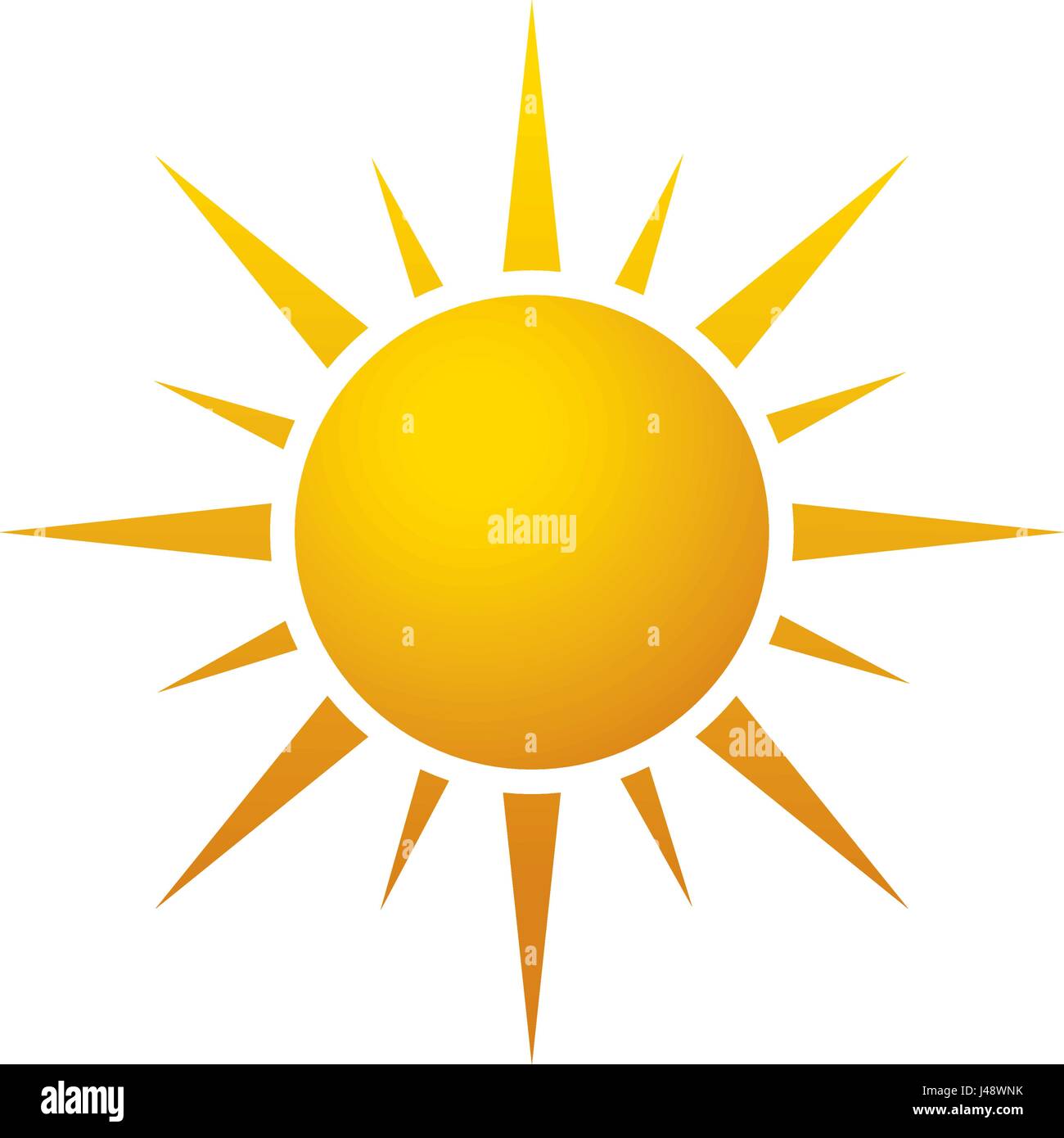 sun icon image Stock Vector Image & Art - Alamy