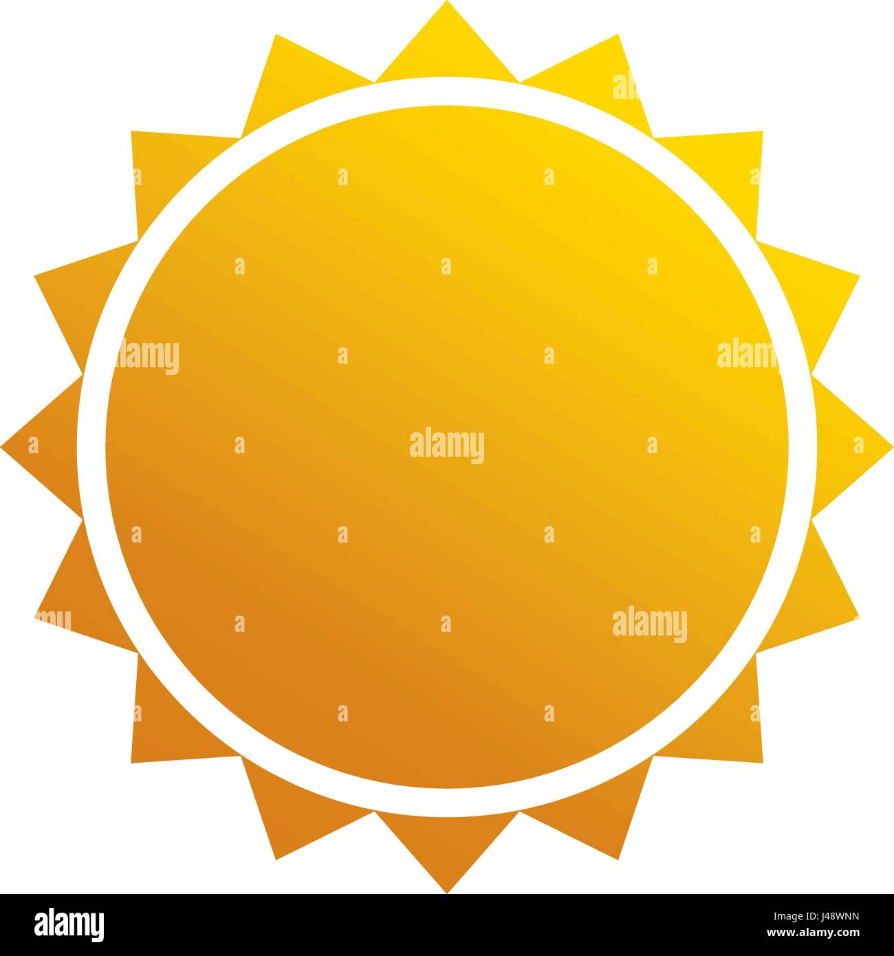 sun icon image Stock Vector Image & Art - Alamy