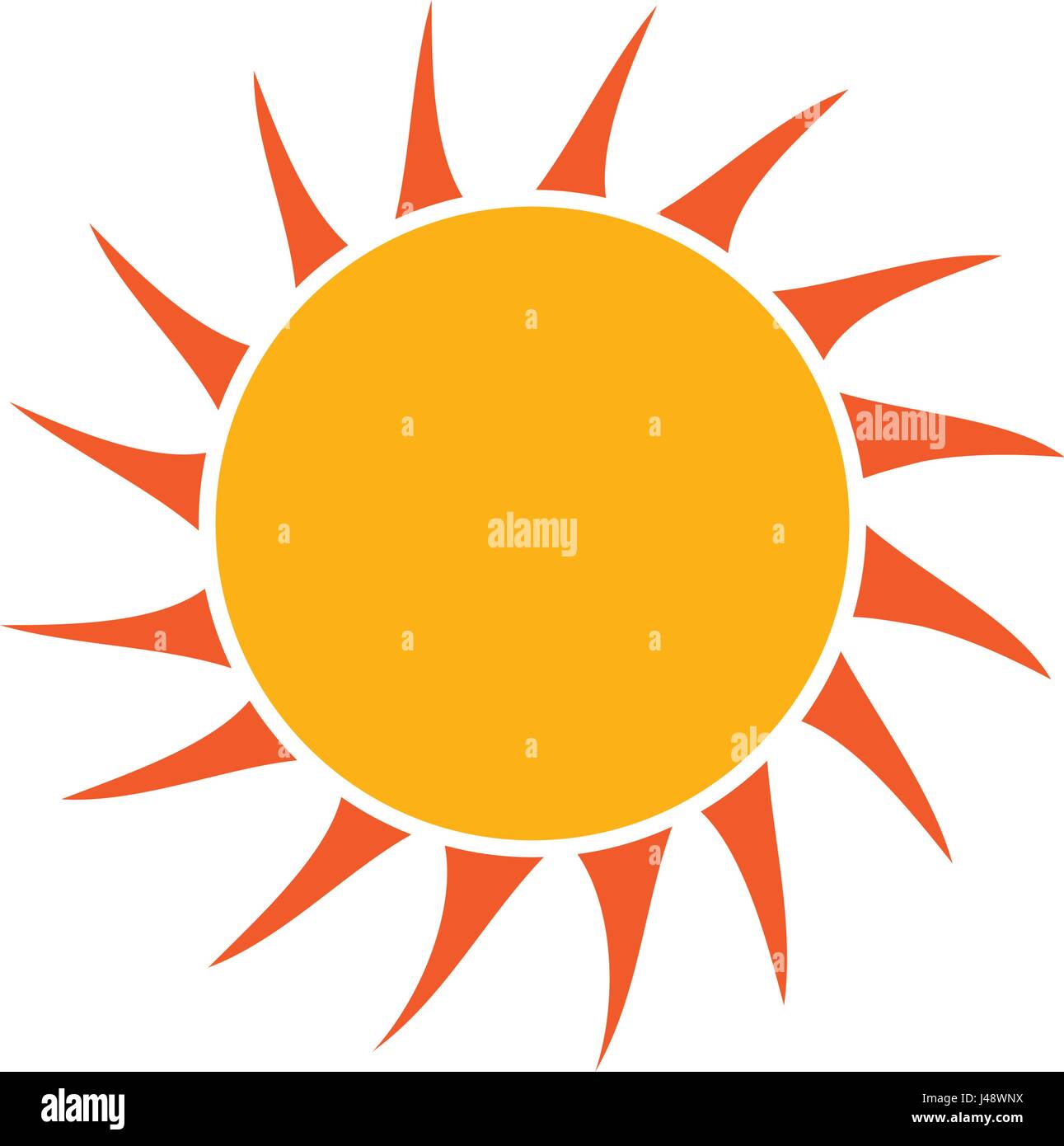 sun icon image Stock Vector Image & Art - Alamy