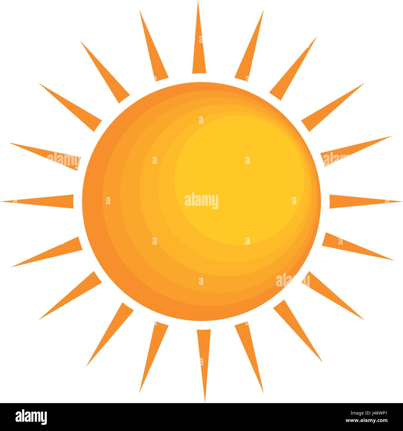 sun icon image Stock Vector Image & Art - Alamy