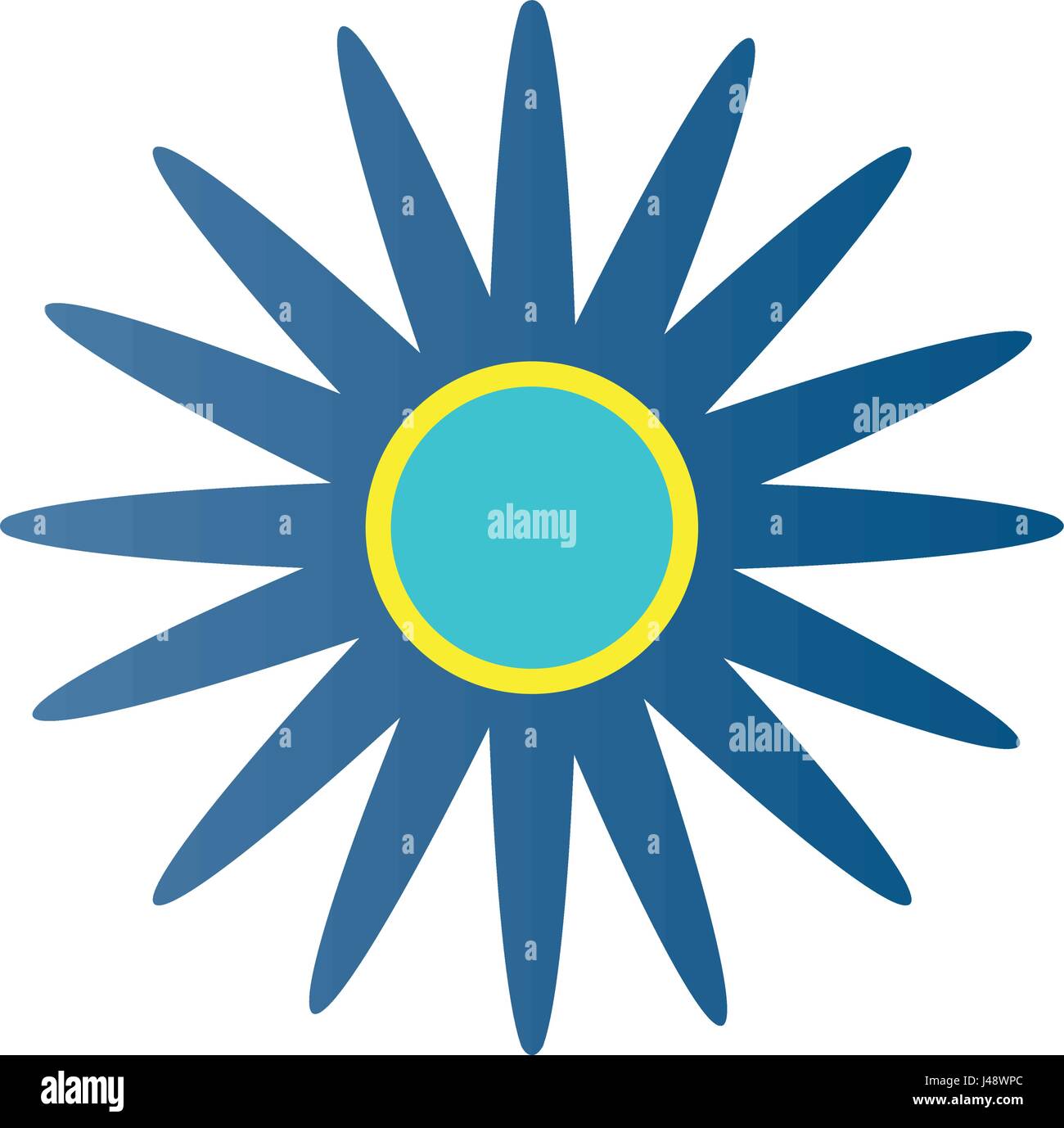 beautiful flower icon Stock Vector Image & Art - Alamy