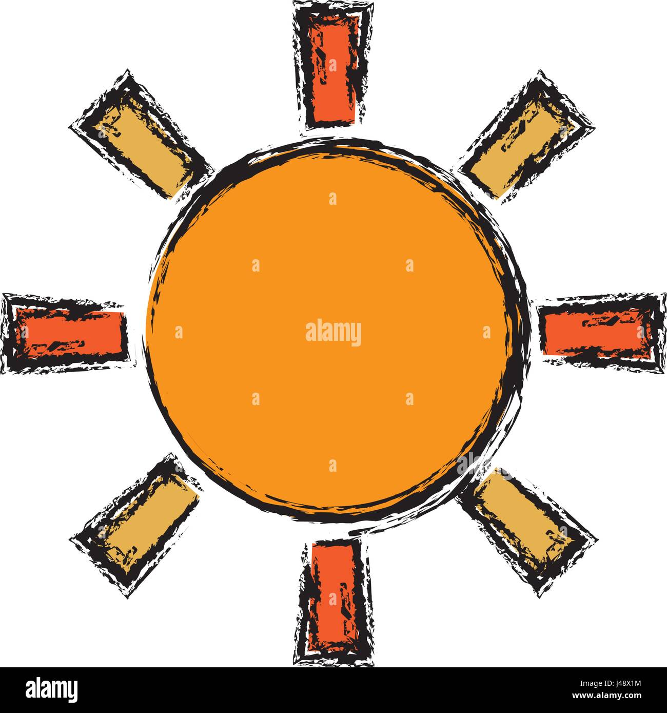 sun icon image Stock Vector Image & Art - Alamy