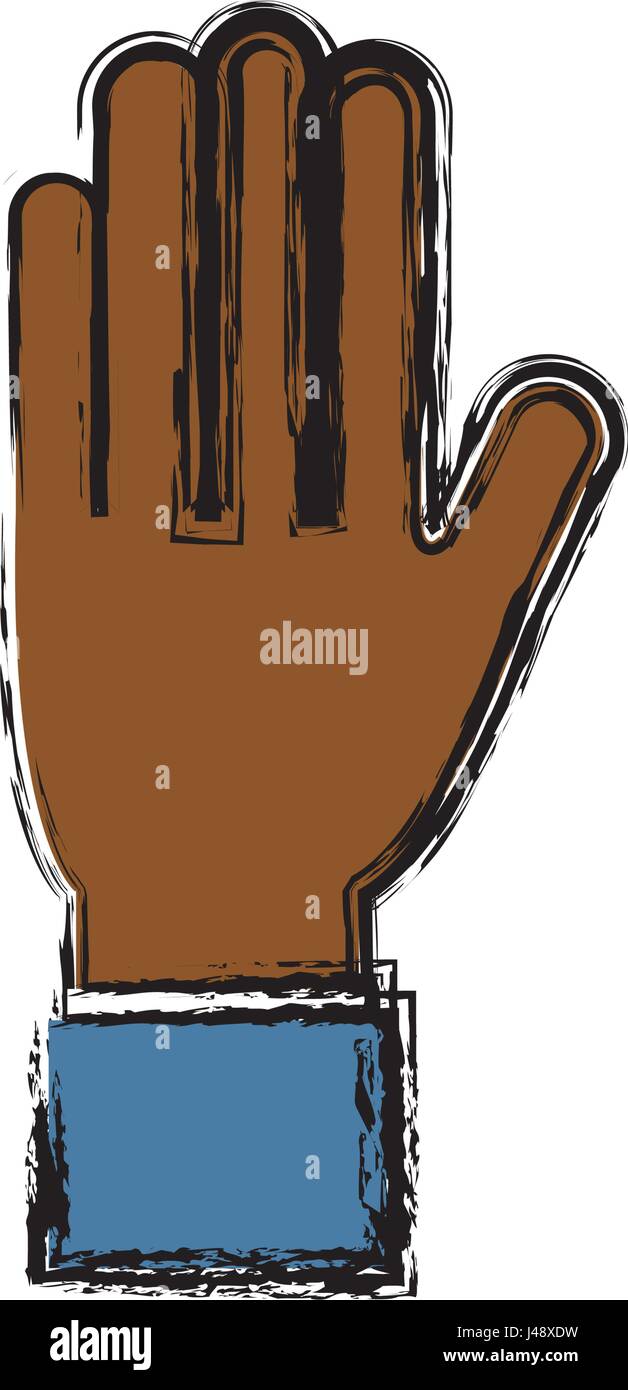 human hand icon Stock Vector Image & Art - Alamy