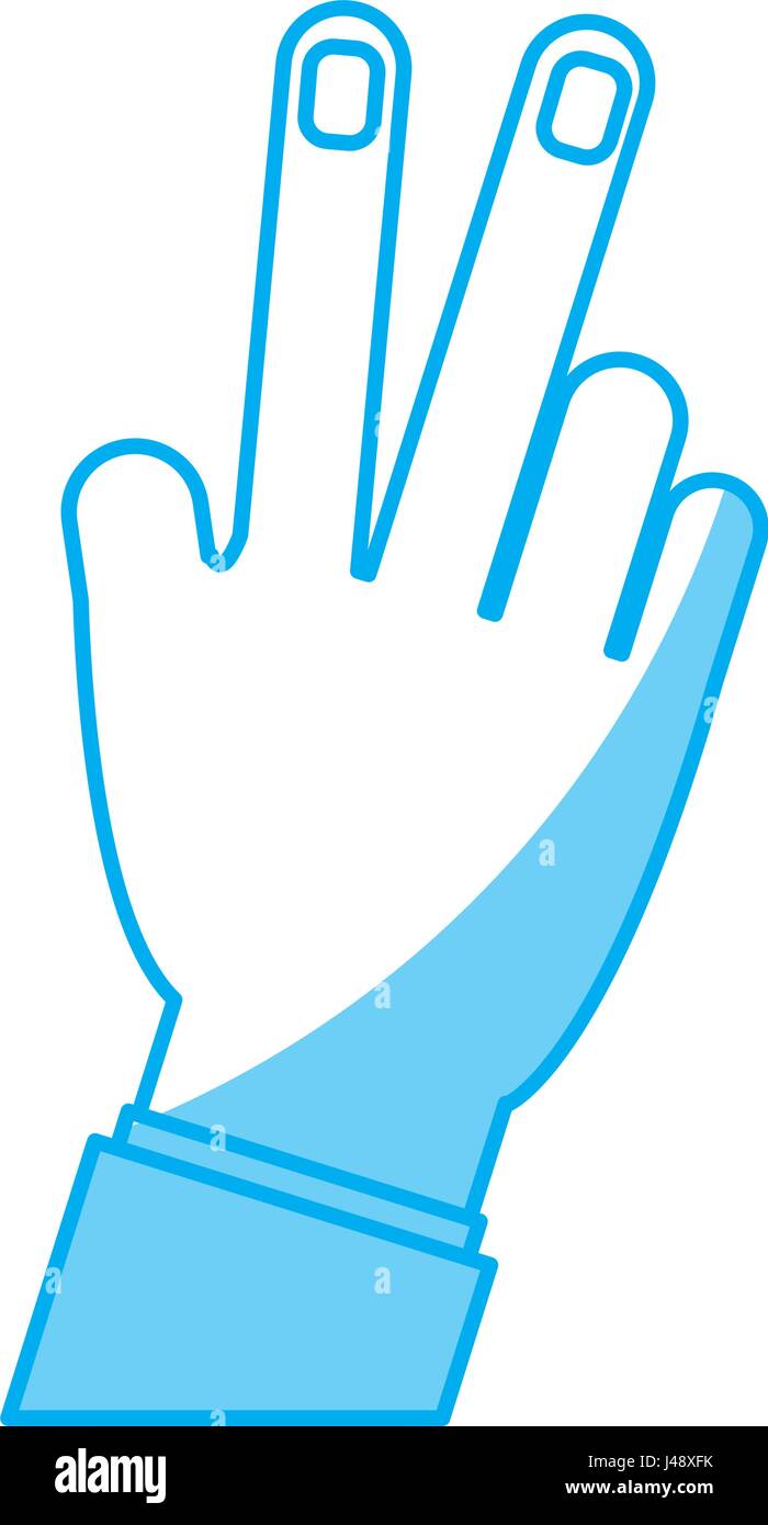 human hand icon Stock Vector Image & Art - Alamy