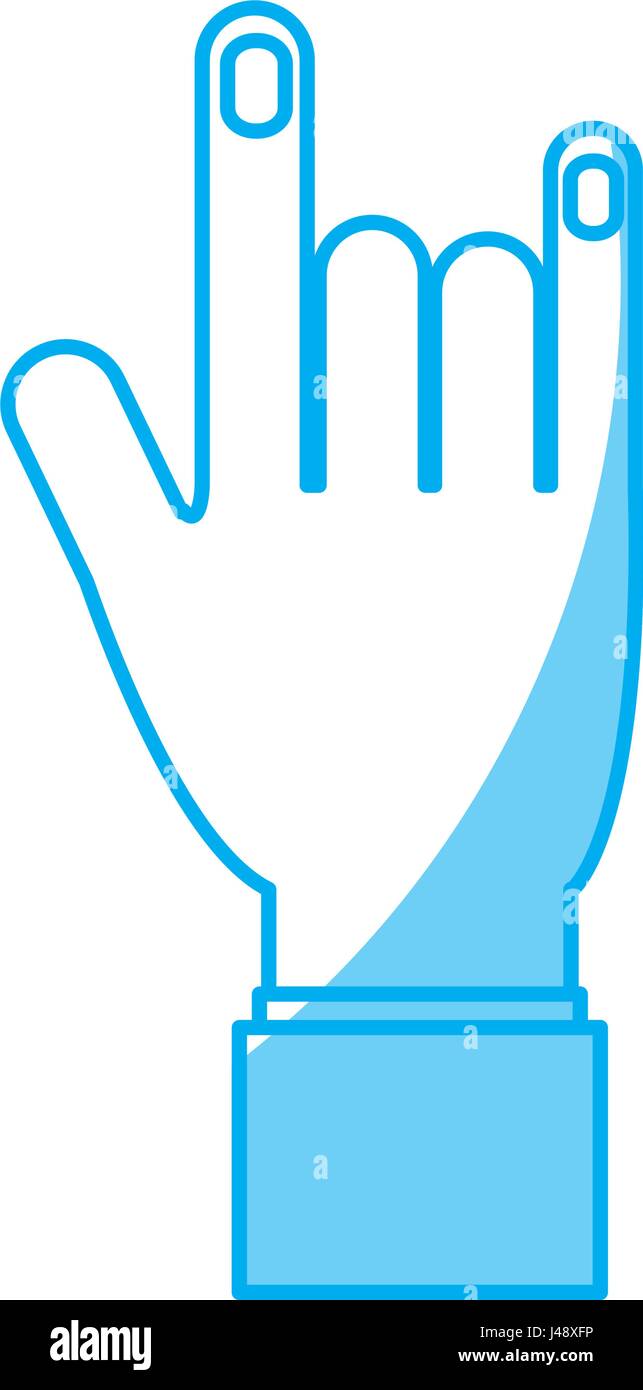 human hand icon Stock Vector Image & Art - Alamy
