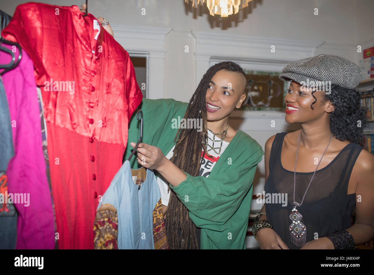 Choosing an outfit hi-res stock photography and images - Alamy