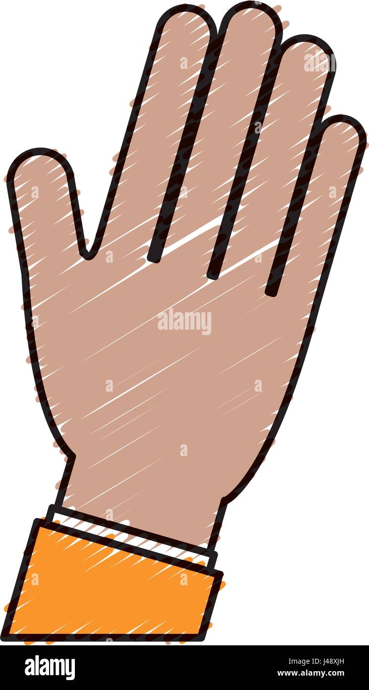human hand icon Stock Vector Image & Art - Alamy