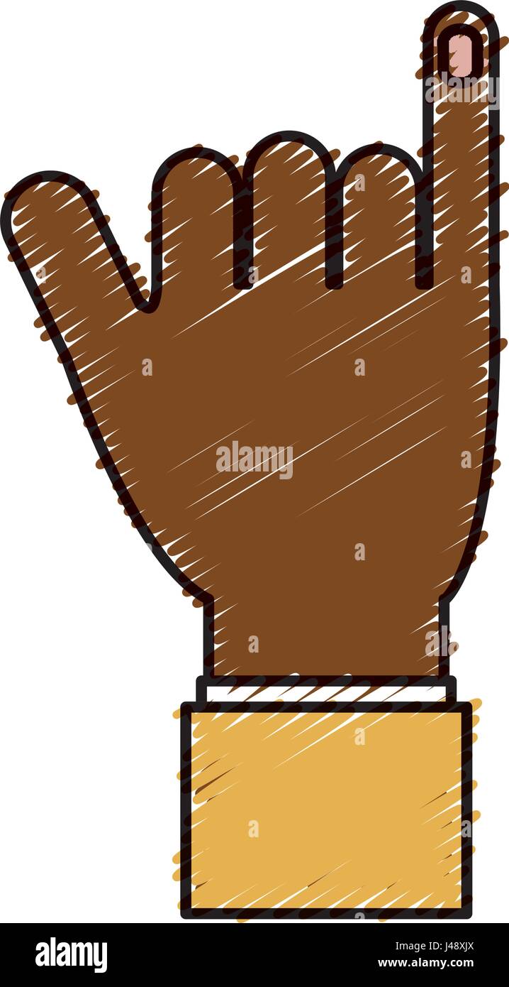 human hand icon Stock Vector Image & Art - Alamy