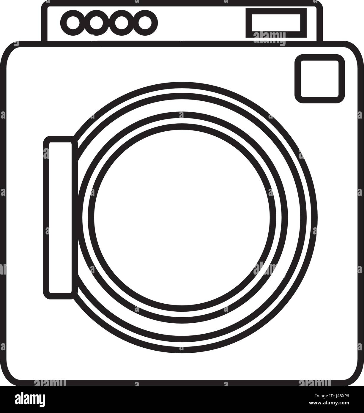 washing machine icon Stock Vector Image & Art - Alamy
