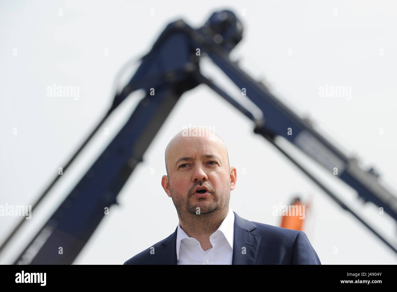 Slany, Czech Republic. 10th May, 2017. Engineering firm Salten, former ...